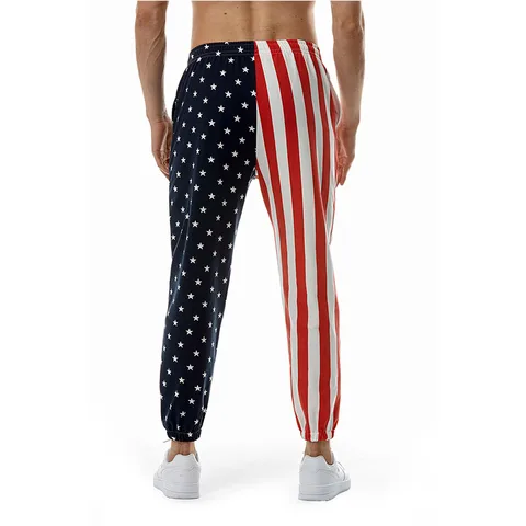 American flag pants men AliExpress
