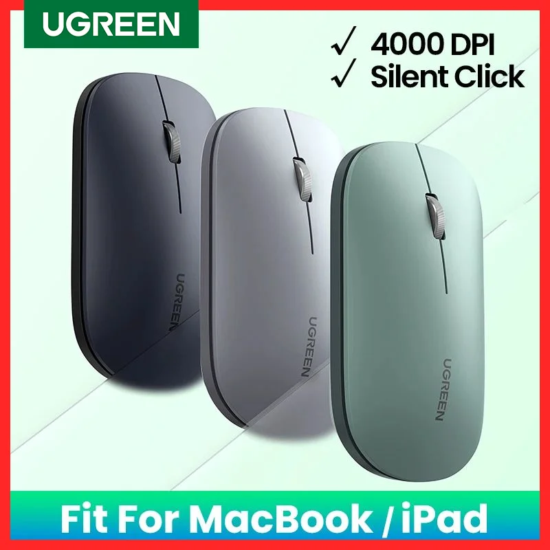 Беспроводная мышь UGREEN 4000 DPI | AliExpress