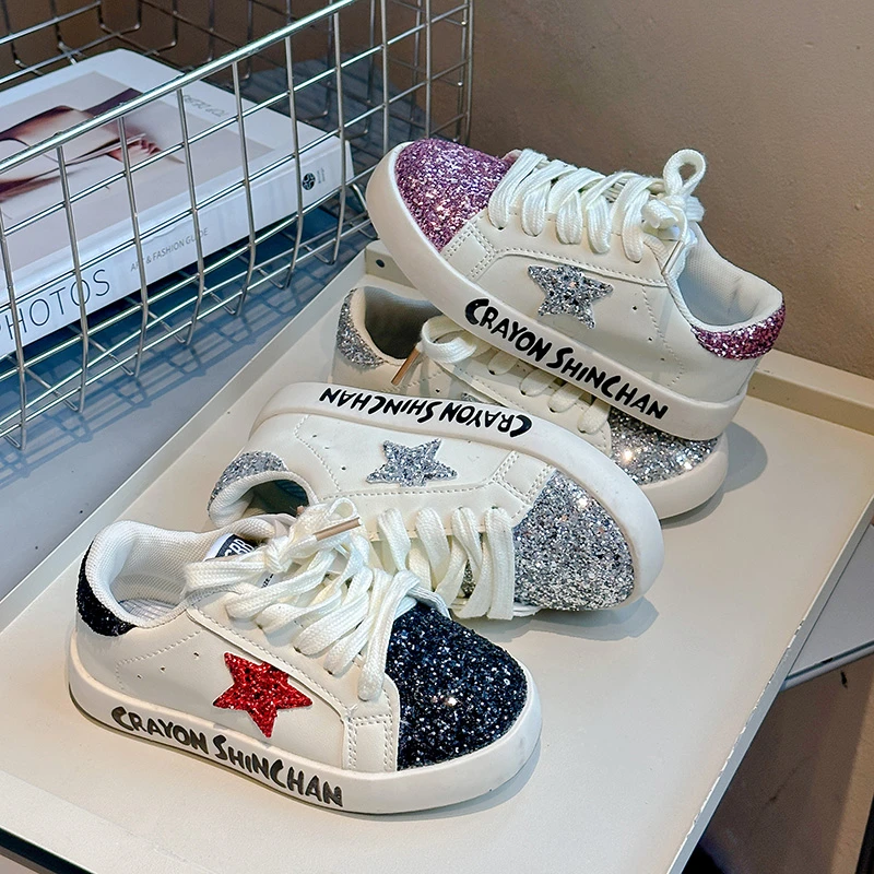 Обувь для девочек, новинка весны 2024, повседневные универсальные ...