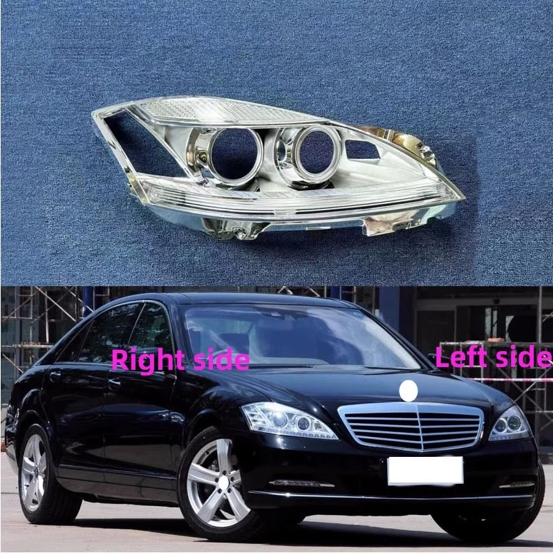 For Benz S Class W221 2010 2011 2012 2013 Headlight Decorative Frame ...