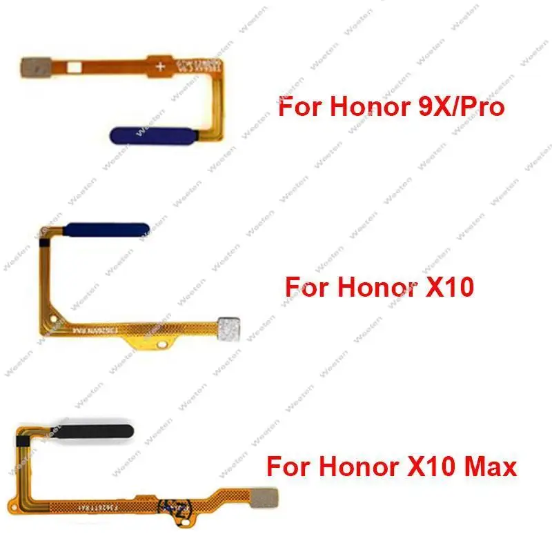 Шлейф для задней кнопки отпечатков пальцев для Huawei Honor 9X 9X Pro 9XPro 20Pro 20 Датчик ...