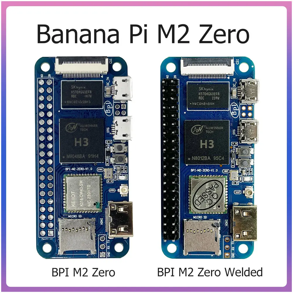 Модель Banana Pi M2 Zero BPI-M2 Zero Allwinner H3 | AliExpress