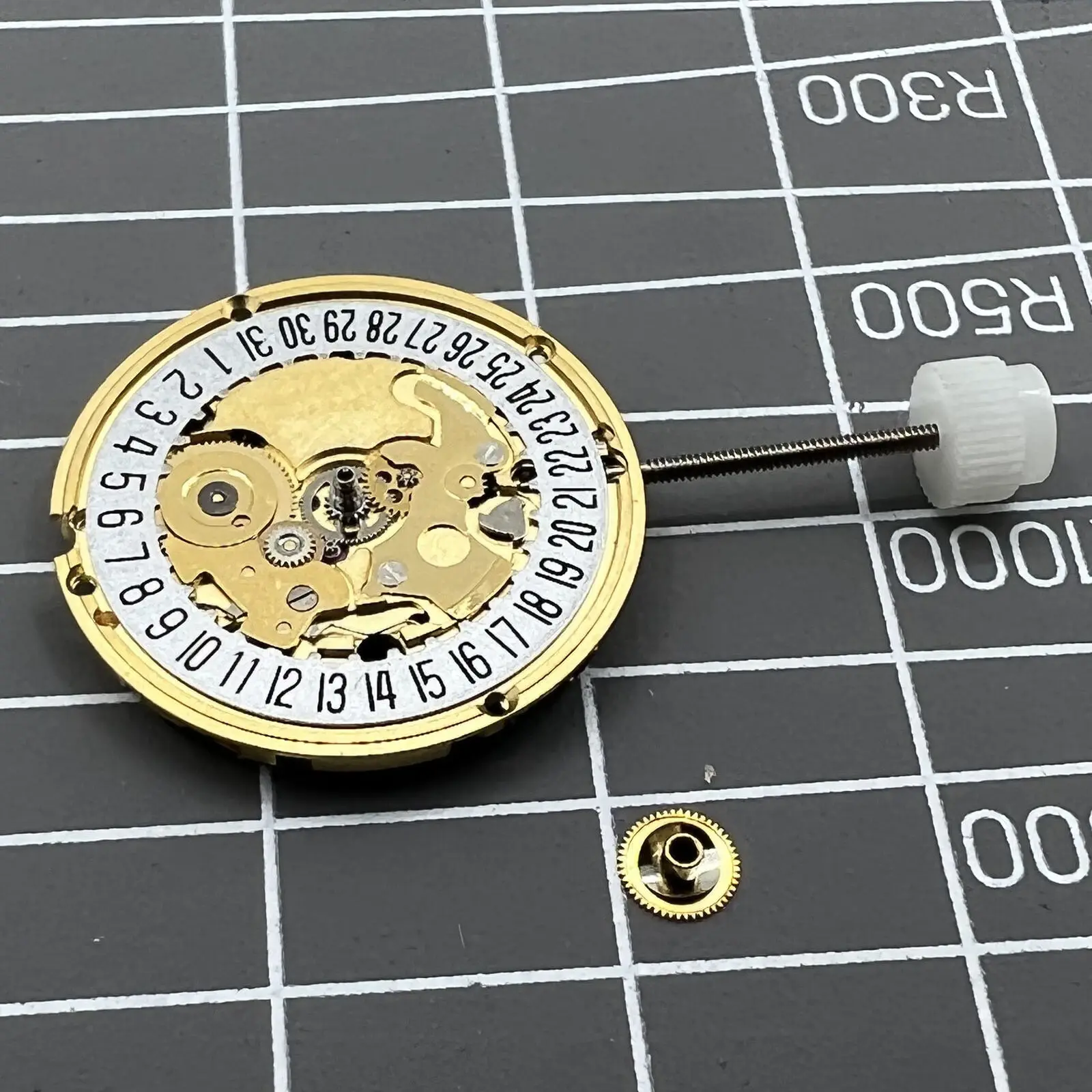 ETA 256.111 Кварцевый механизм V8 Замена ETA 256.141 Белый циферблат 3 ...