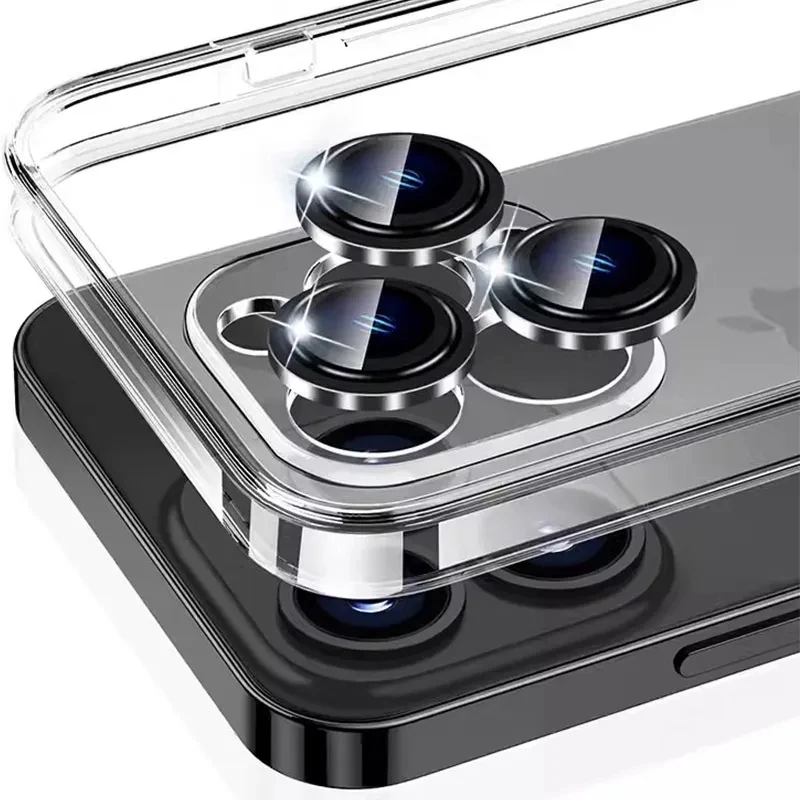 Metal Lens Ring For iPhone 15 Pro Max Camera Protector Covers For ...