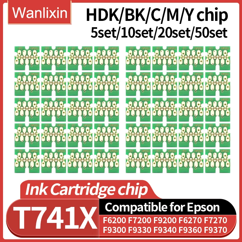 Чип чернильного бака T741X-T7414 T7411 для Epson SureColor | AliExpress