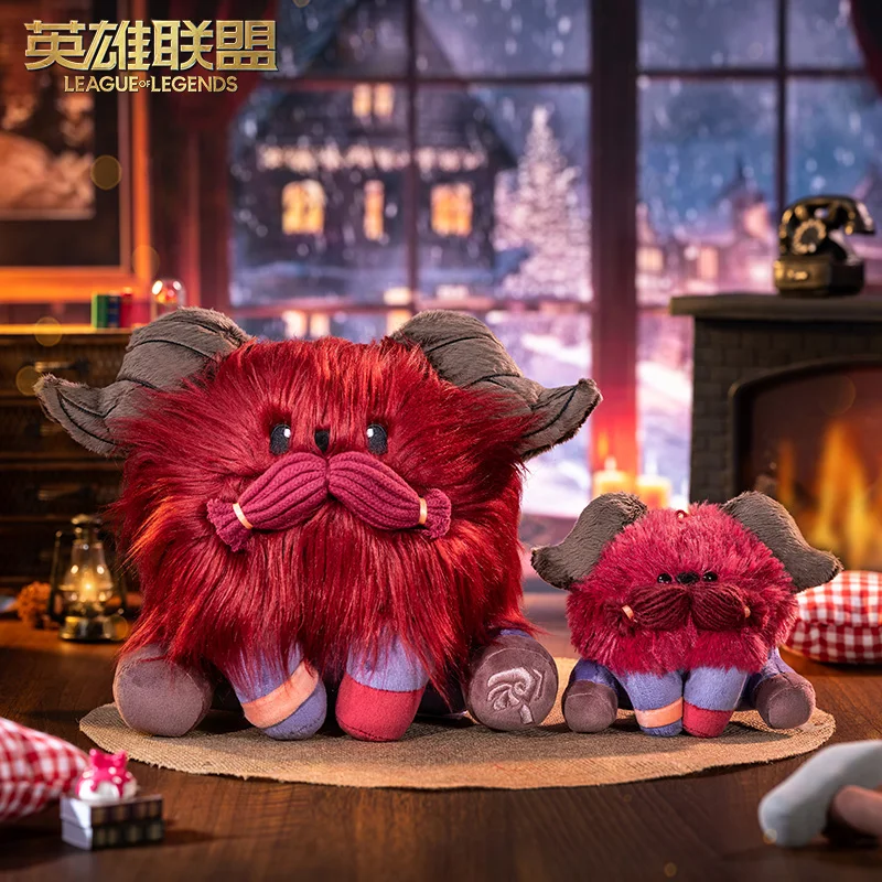 LOL Legends Mountain Hidden Flame Aoun плюшевая кукла 23 см | AliExpress