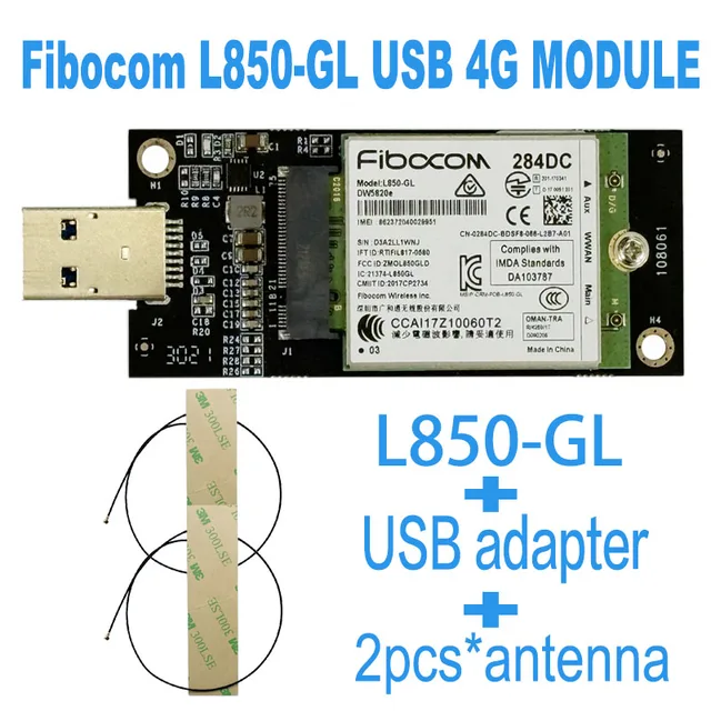 Беспроводной модуль Fibocom L860-GL L860 gl USB 4G | AliExpress