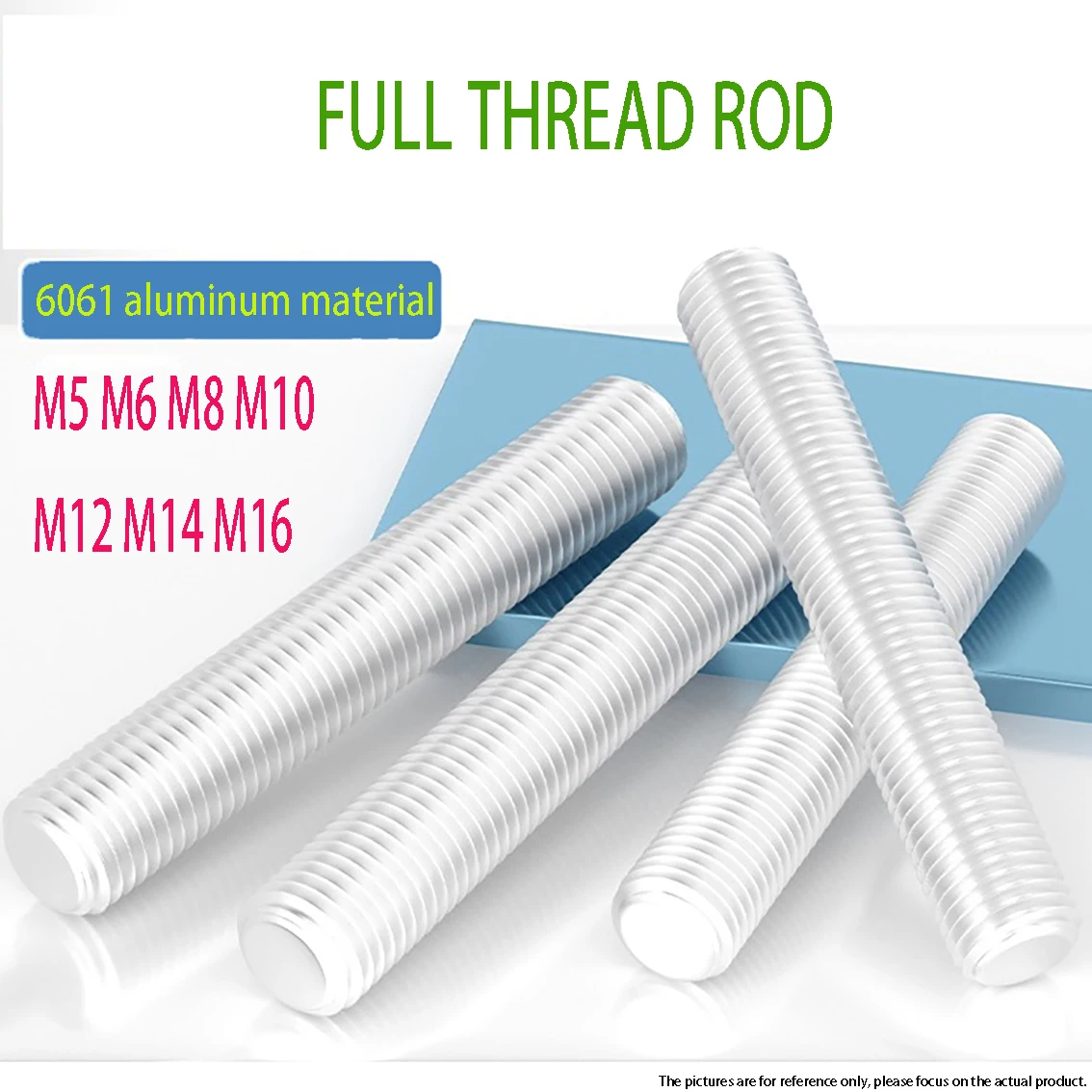 Алюминиевые болты M6-M16 6061 40-300 мм | AliExpress