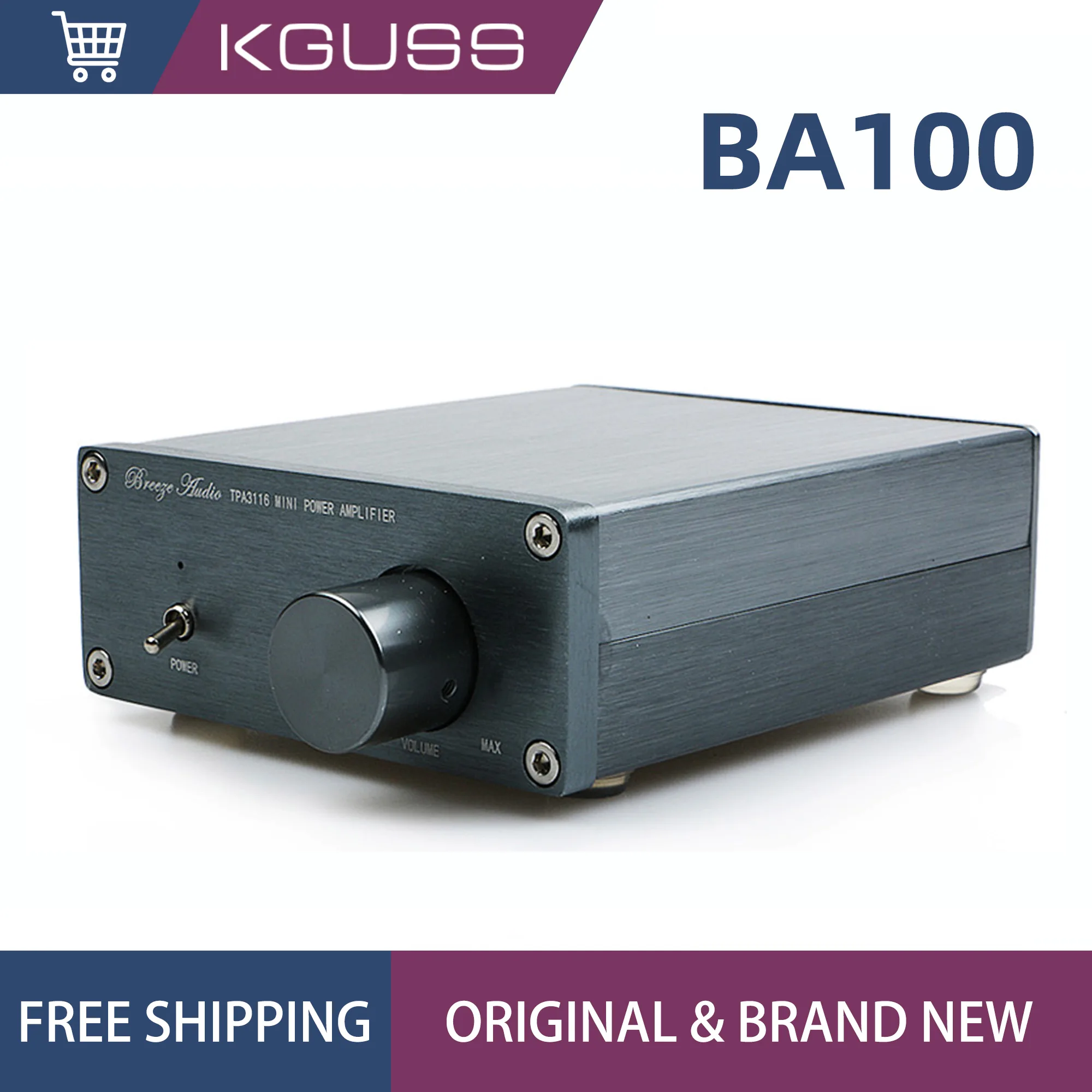 BA100 HIFI класса D аудио цифровой усилитель мощности два TPA3116 ...