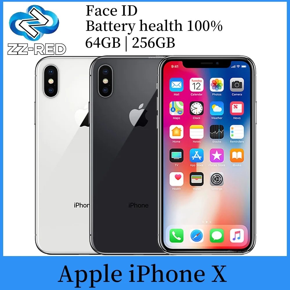Смартфон Apple iPhone X, 3/64ГБ, 3/256ГБ, global, Б/у | AliExpress