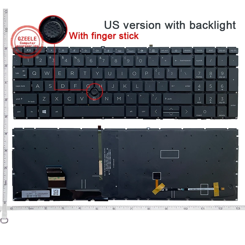 LA/SP/RU/US NEW keyboard for HP 850 G7/850 G8/855 G7/855 G8/750 G7/750 ...