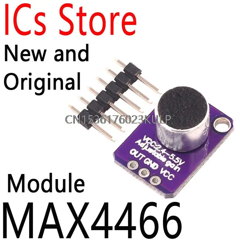 Электретный микрофонный усилитель ANNUOSENCHIP MAX4466 | AliExpress