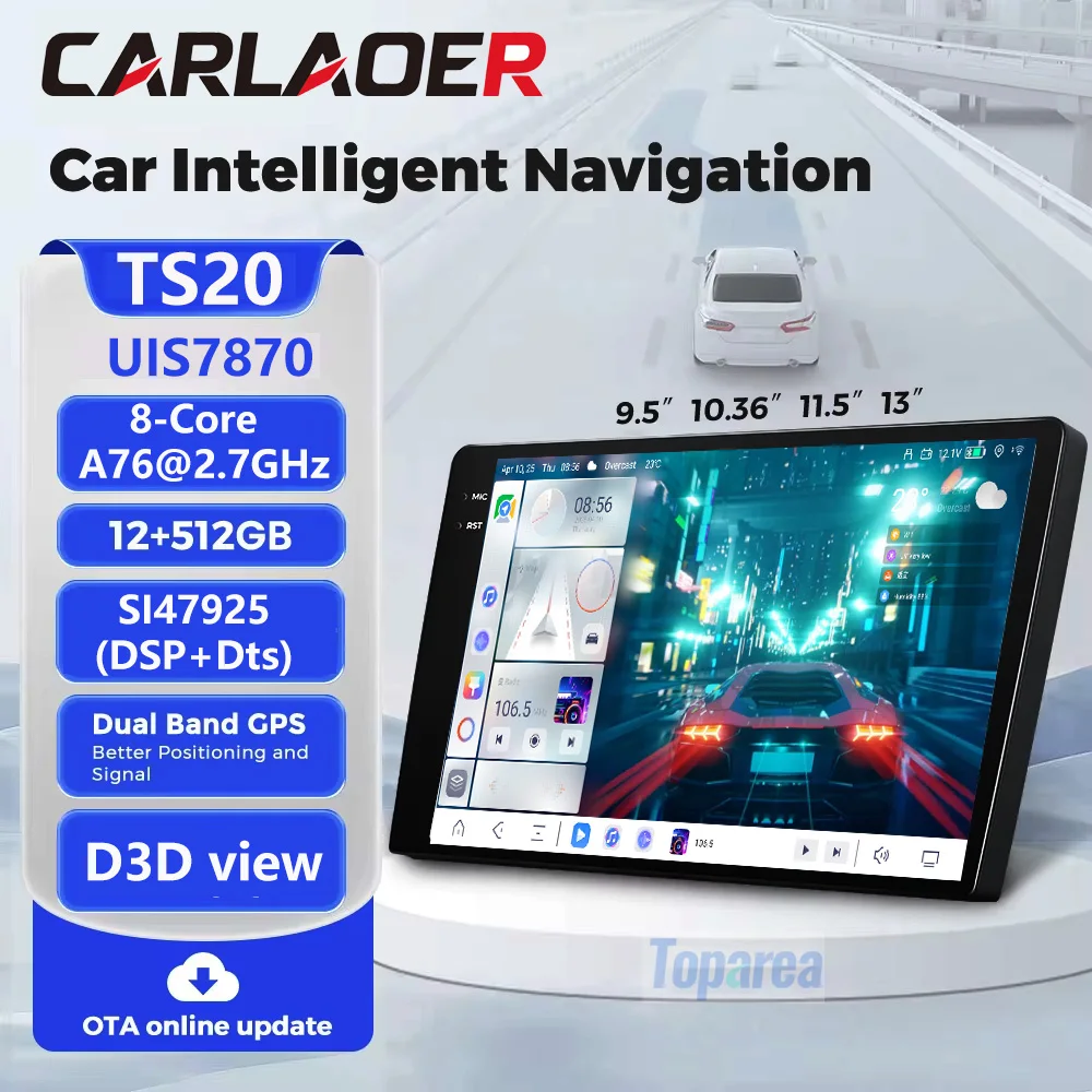 TS20 7870 Android 13 Автомобильный радиоприемник Carplay Мультимедийный ...