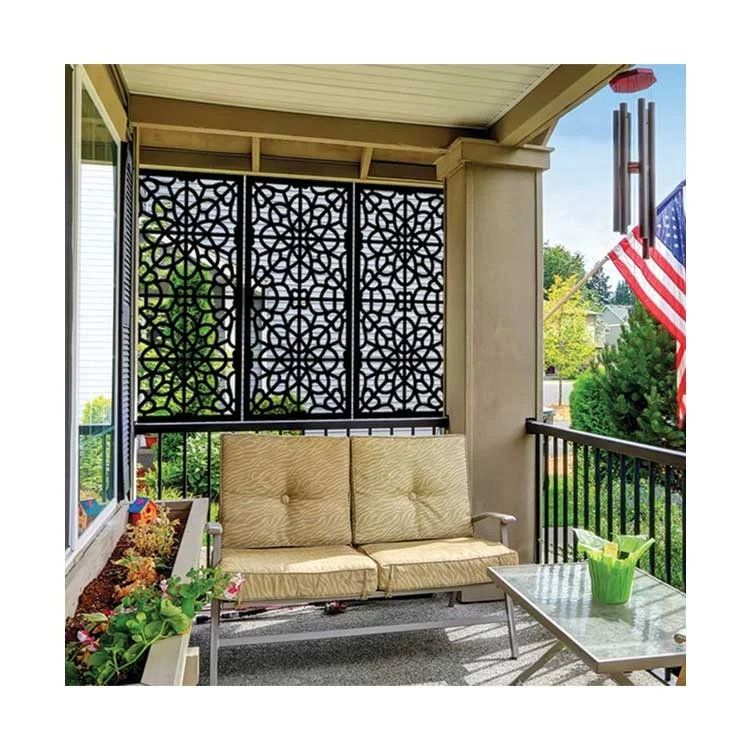Laser Cut Outdoor Privacy Metal Screen Art And Aluminum Screen Room ...