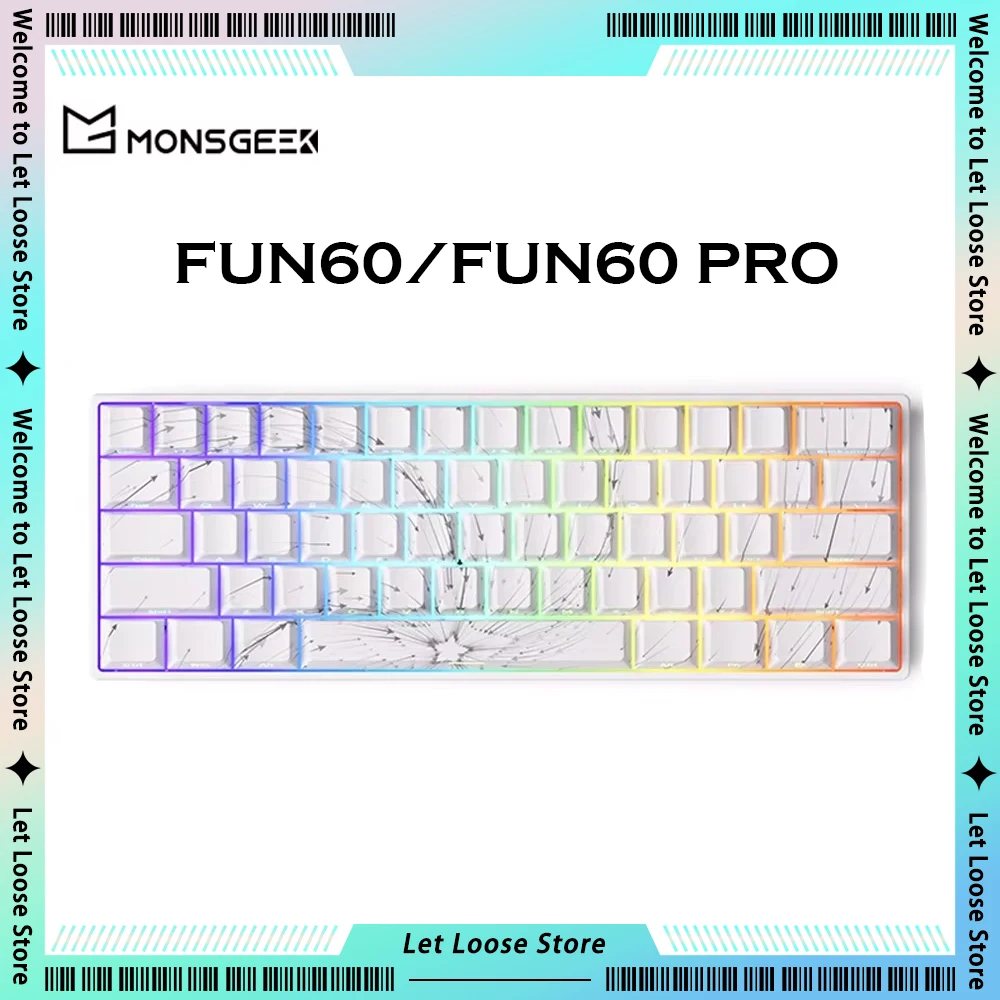 Monsgeek FUN60/FUN60 Pro механическая клавиатура | AliExpress