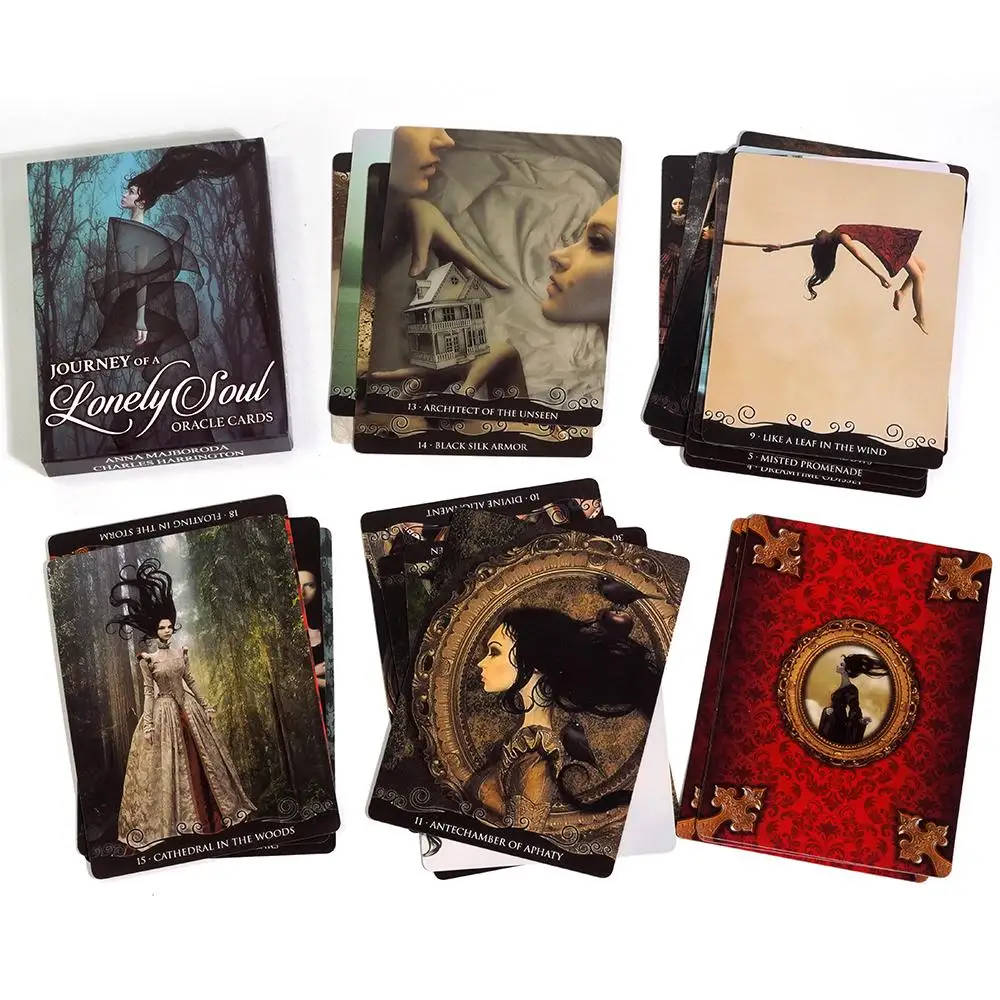 10.3*6cm Journey of A Lonely Soul Oracle Cards Tarot Deck Gothic ...