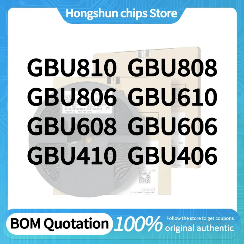 5 шт./партия GBU406 GBU410 GBU606 GBU608 GBU610 GBU806 GBU808 GBU810 ...