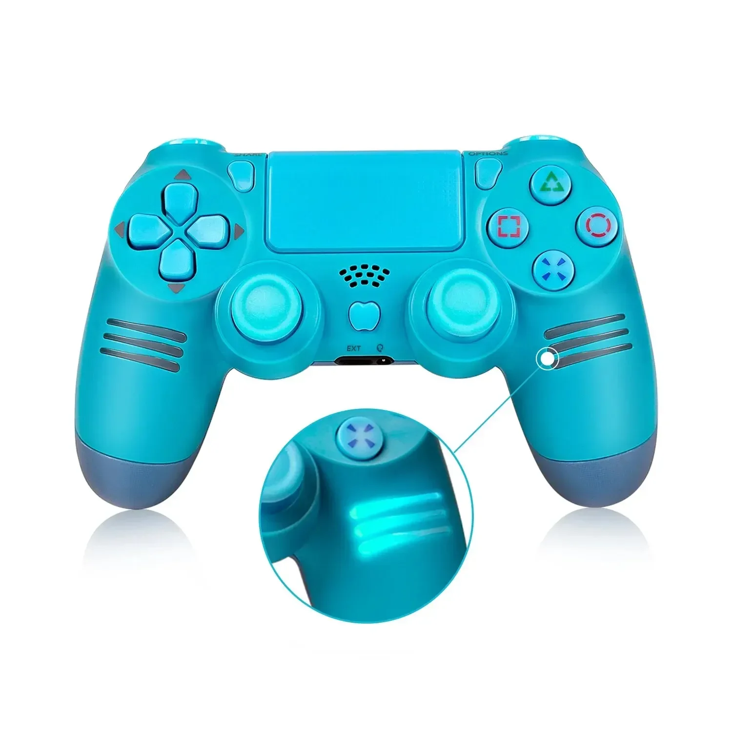 Геймпад для PS4, с двойной вибрацией | AliExpress