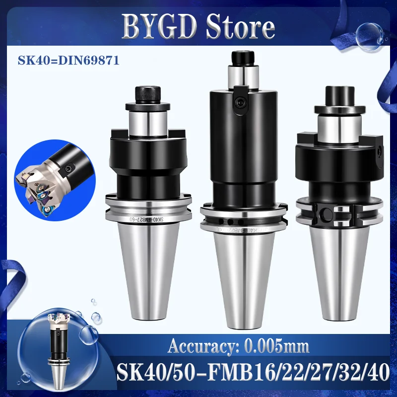 BYGD SK40 SK50 JT40 JI50 DIN69871 FMB16 FMB22 FMB27 FMB32 FMB40 ...