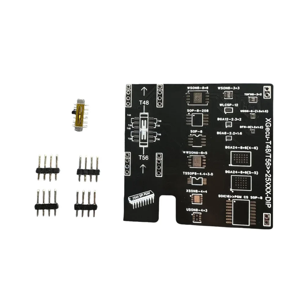 Адаптер XGECU 17-в-1 SMD для SOP8 SOP16 WSON8 TSSOP8 XSON8 DFN8 USON8 ...