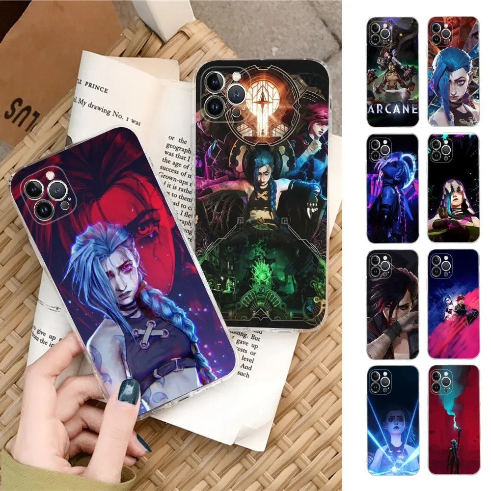 Adventure Animation A-Arcane Phone Case For IPhone 16 15 14 13 12 Mini ...