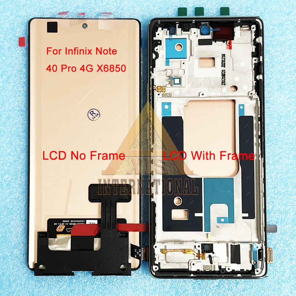 Оригинальный AMOLED для Infinix Note 40 Pro Plus X6851B ЖК-дисплей Note ...