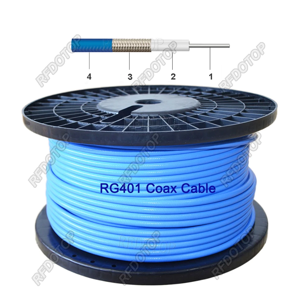 Коаксиальный кабель RG401 250, 50-5 Ом | AliExpress