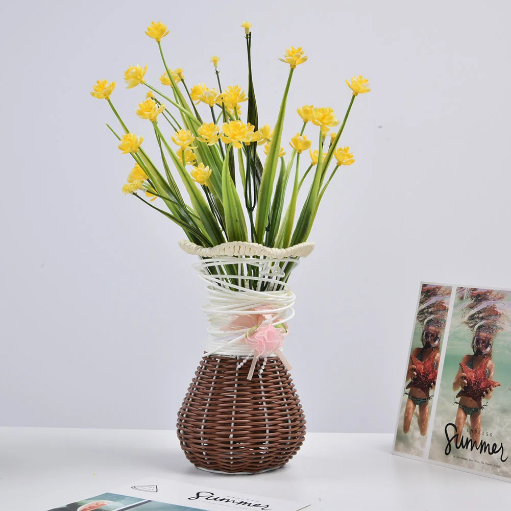 Искусственные цветы пластик букет Aliexpress