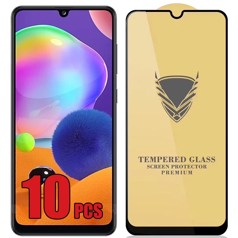 10pcs Golden Armor OG Tempered Glass Screen Protector Film For Samsung ...
