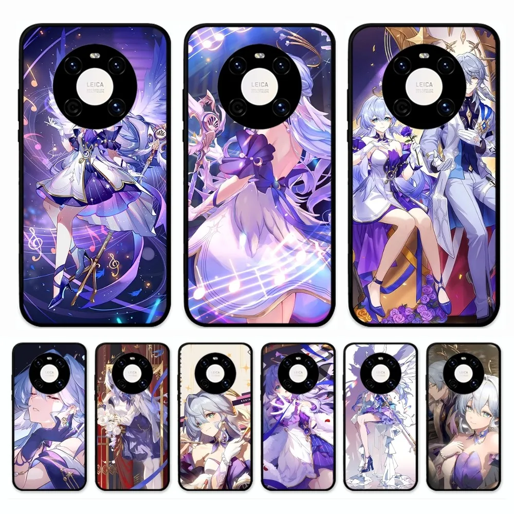 H-Honkai S-Star R-Rail R-Robin Phone Case For Huawei Mate 10 20 30 40 ...