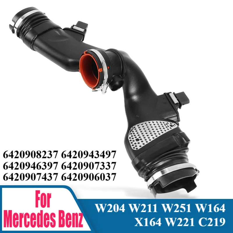 Воздухозаборная труба двигателя для Mercedes OM642 CDI V6 W204 W211 ...