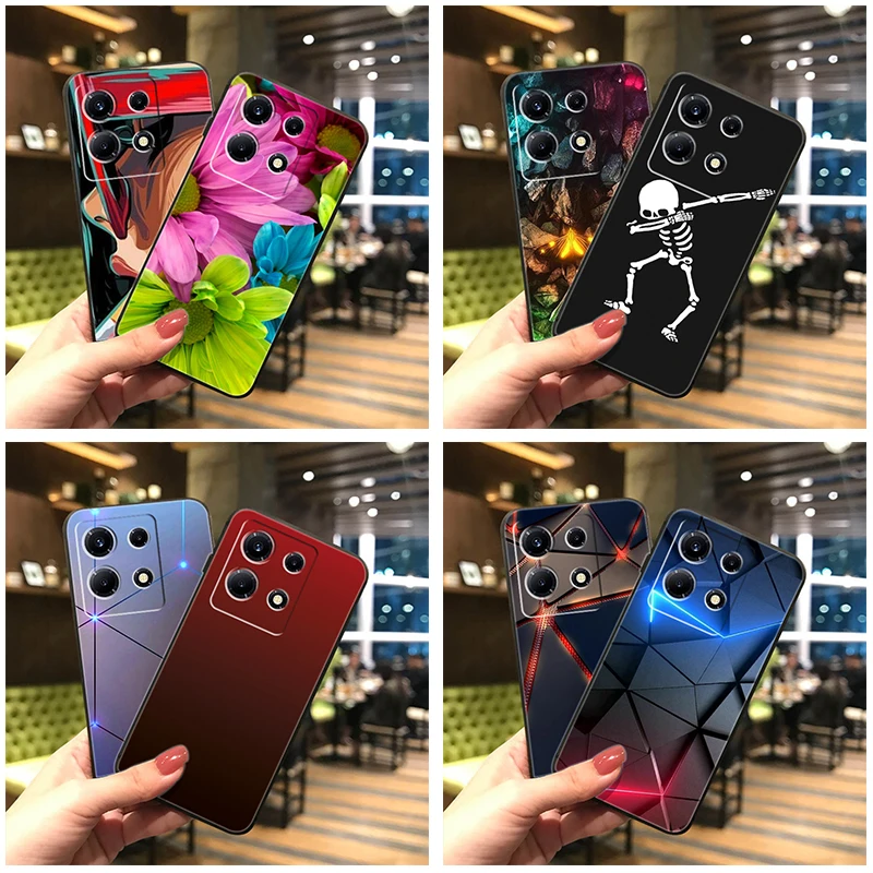 For Infinix Note 40 Pro 4G 5G Case Coque Note 40X Luxury Soft Silicone ...