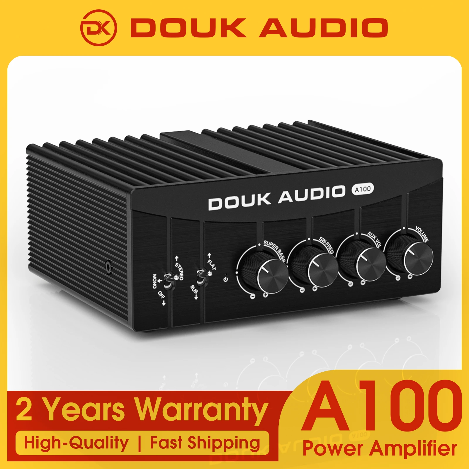 Douk Audio A100 Цифровой усилитель мощности 300 Вт | AliExpress