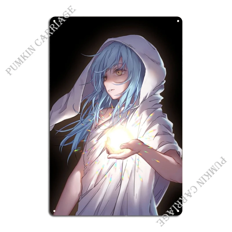 Rimuru Tempest Slime Metal Signs Pub Party Cave Wall Decor Tin Sign ...