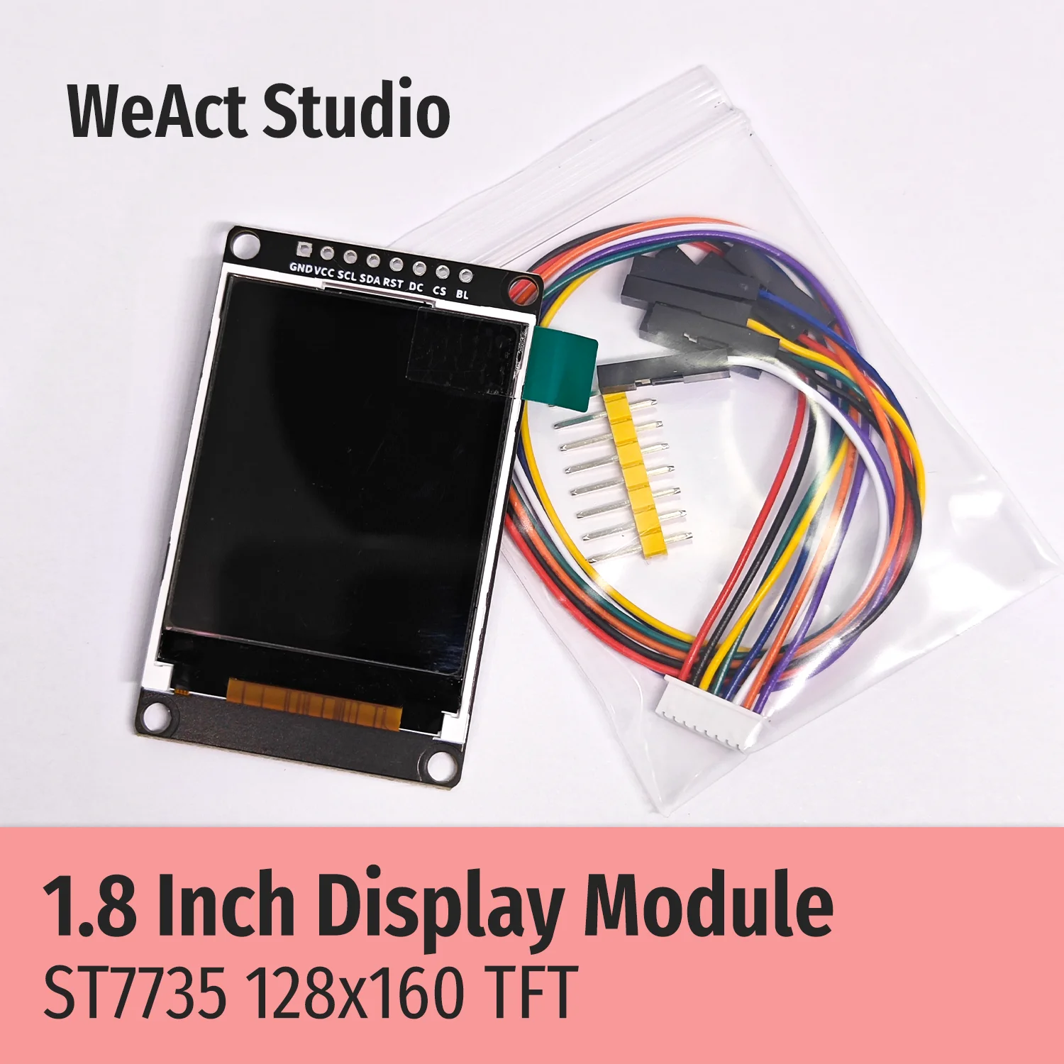 WeAct ST7735 1,8-дюймовый ЖК-дисплей | AliExpress