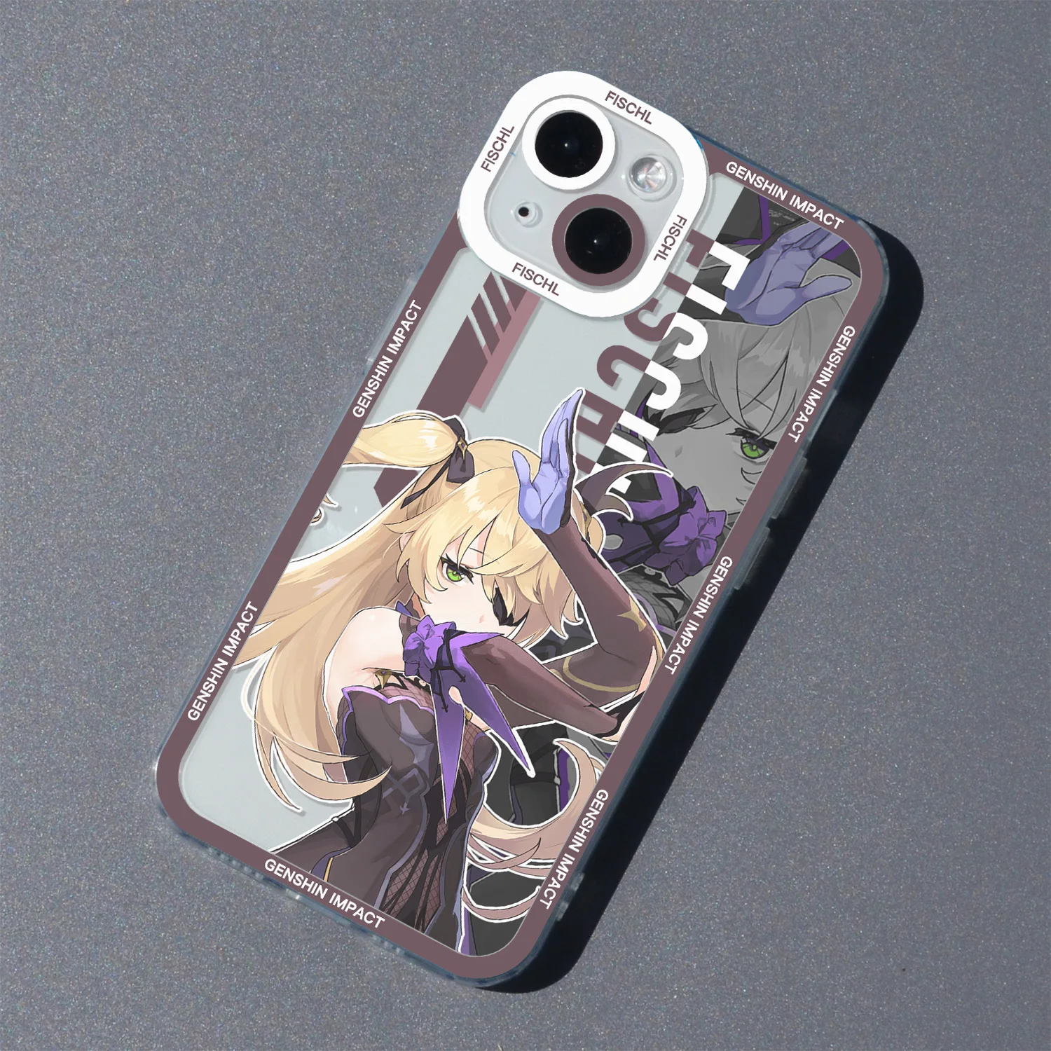 Силиконовый чехол с аниме Genshin Impact для iPhone 14 13 12 11 Pro Max ...