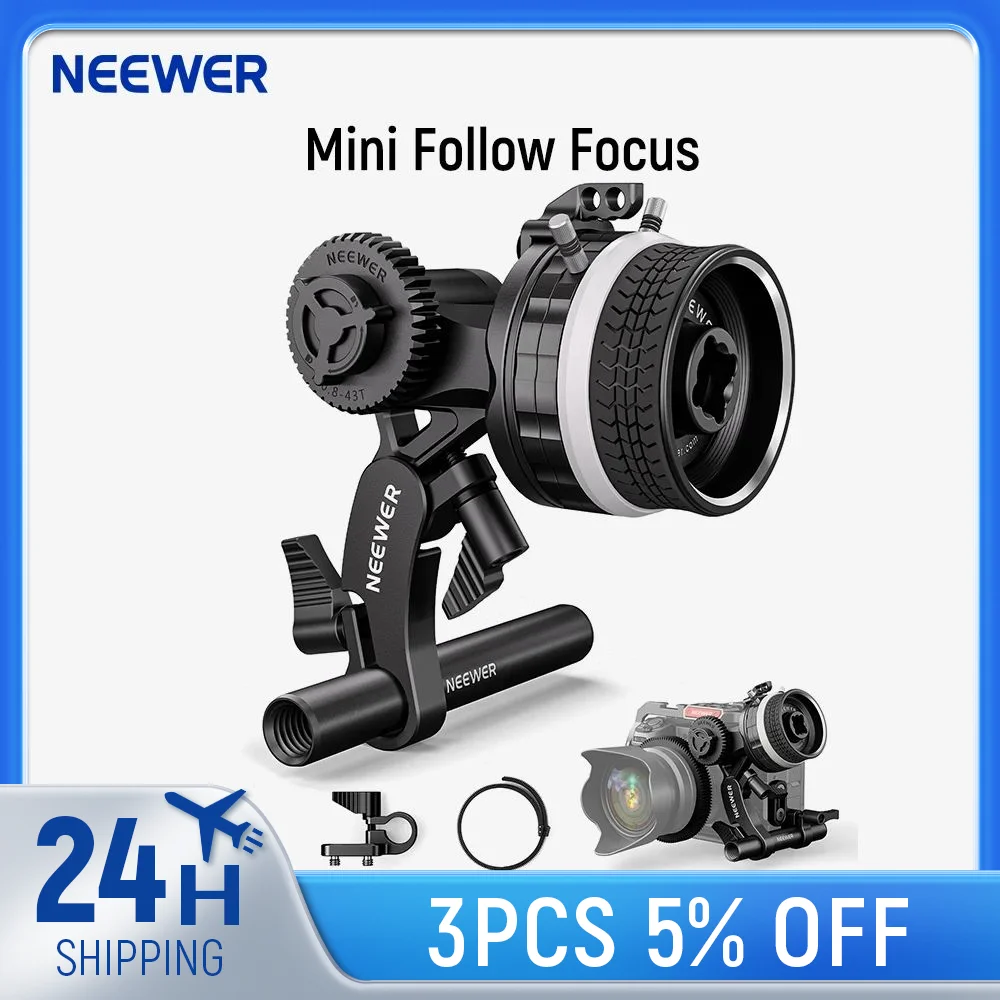 NEEWER Mini Follow Focus для фото/видеокамер | AliExpress