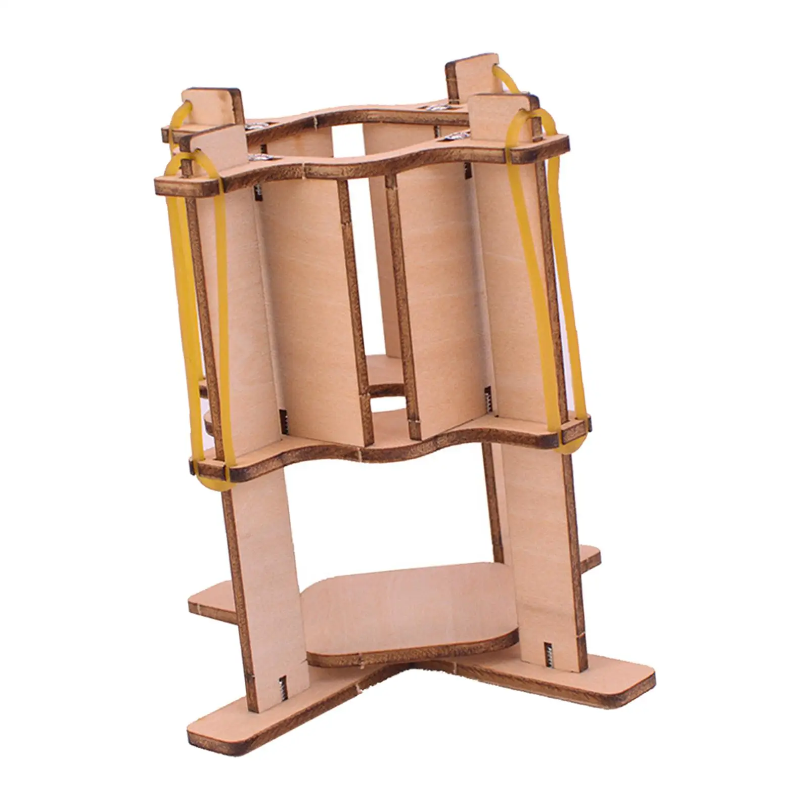 Early Learning DIY Shock Absorber Model Educational Toys Wooden Science ...