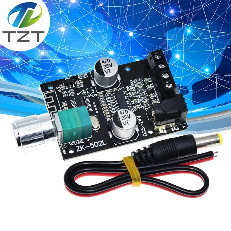 TZT teng ZK-502l Bluetooth усилитель мощности | AliExpress