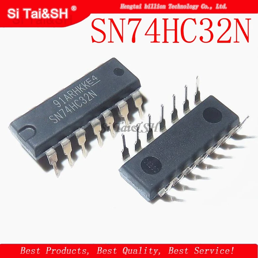 10ШТ SN74HC32N SN74HC32 DIP14 DIP 74HC32N 74HC32 новый оригинальный ...