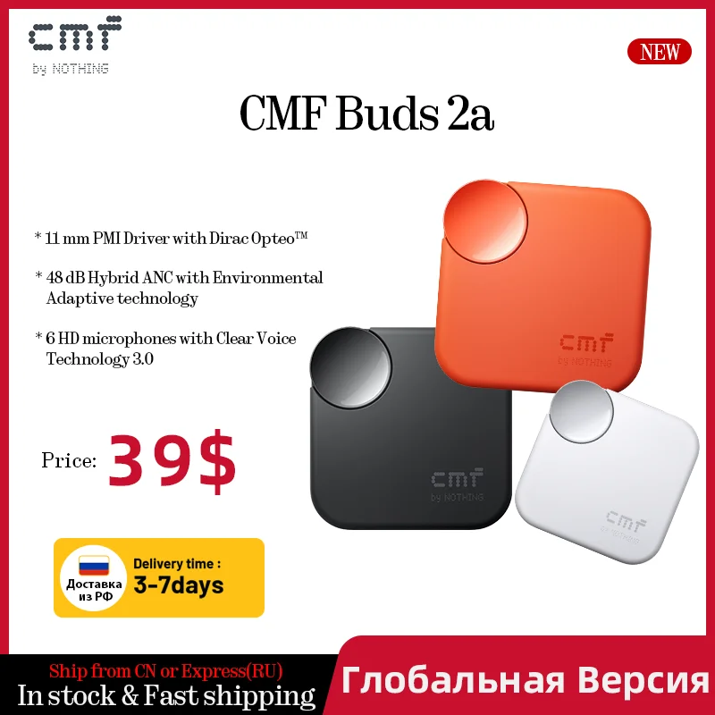 CMF Buds 2a беспроводные наушники | AliExpress
