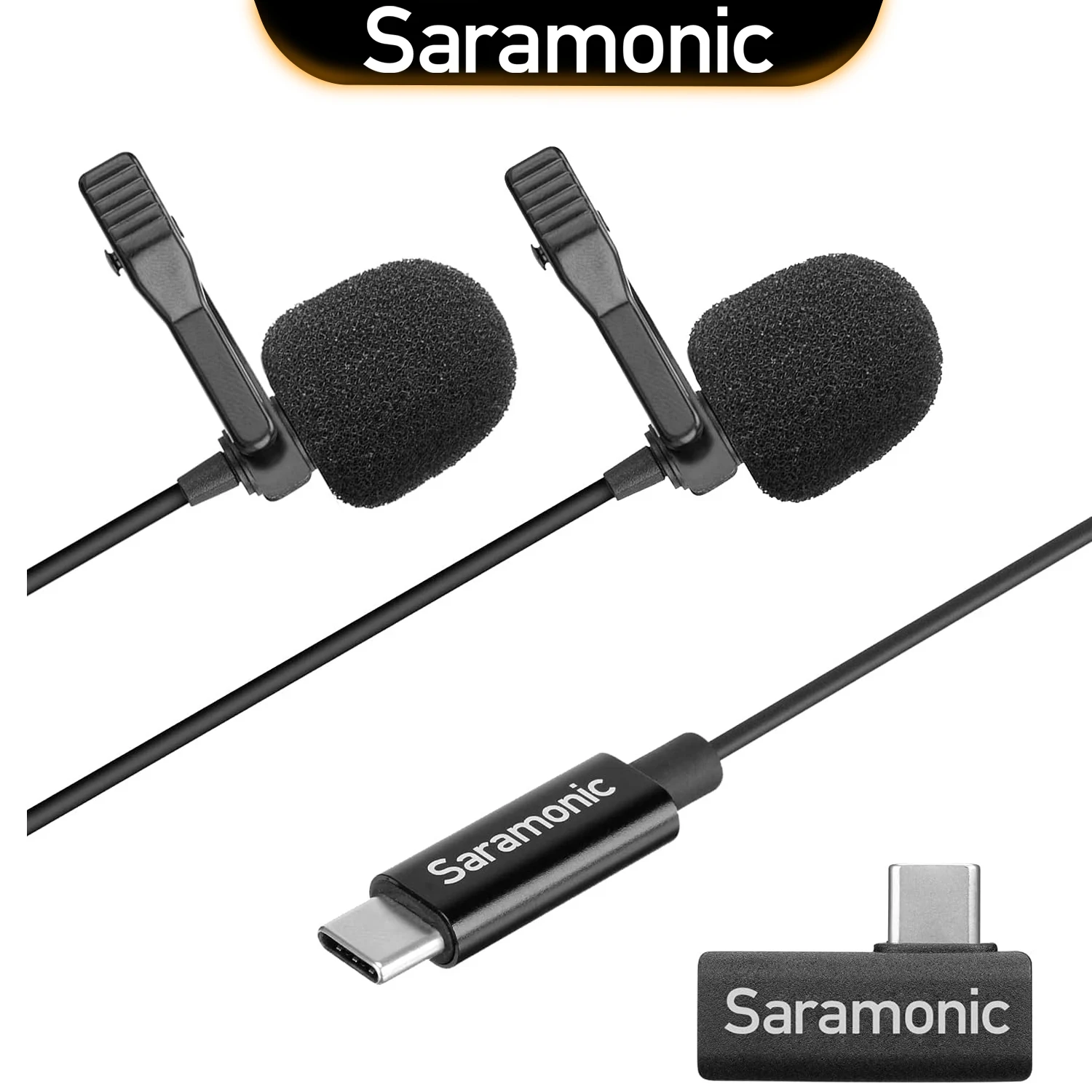 Петличный микрофон Saramonic LavMicro U3C | AliExpress