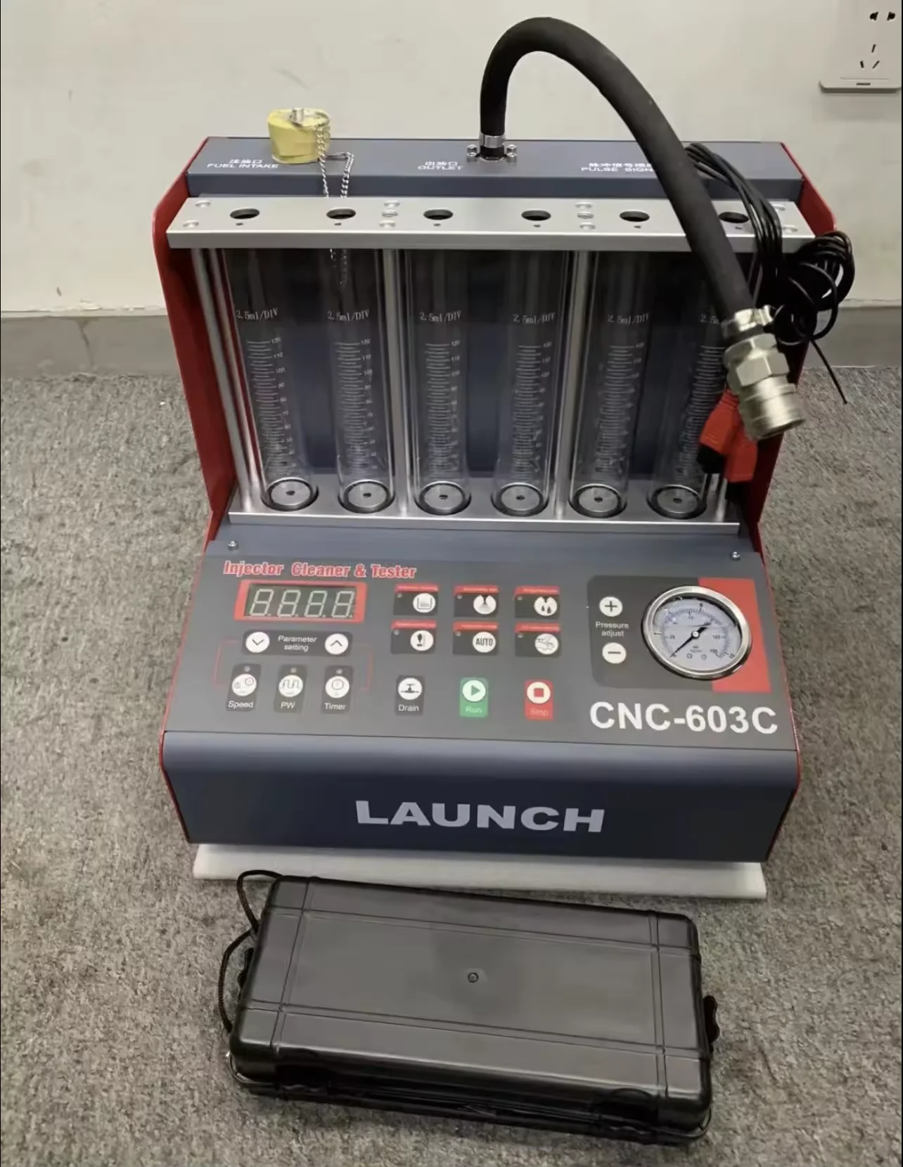 LAUNCH CNC-603C Тестер топливных форсунок CNC-603A Машина для очистки ...