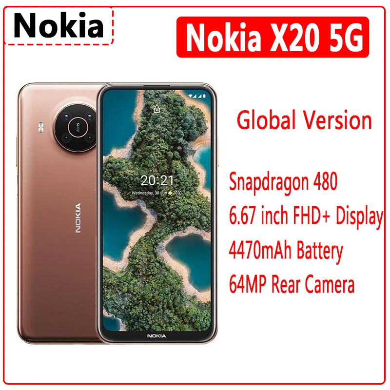 Nokia X20 - Full phone specifications