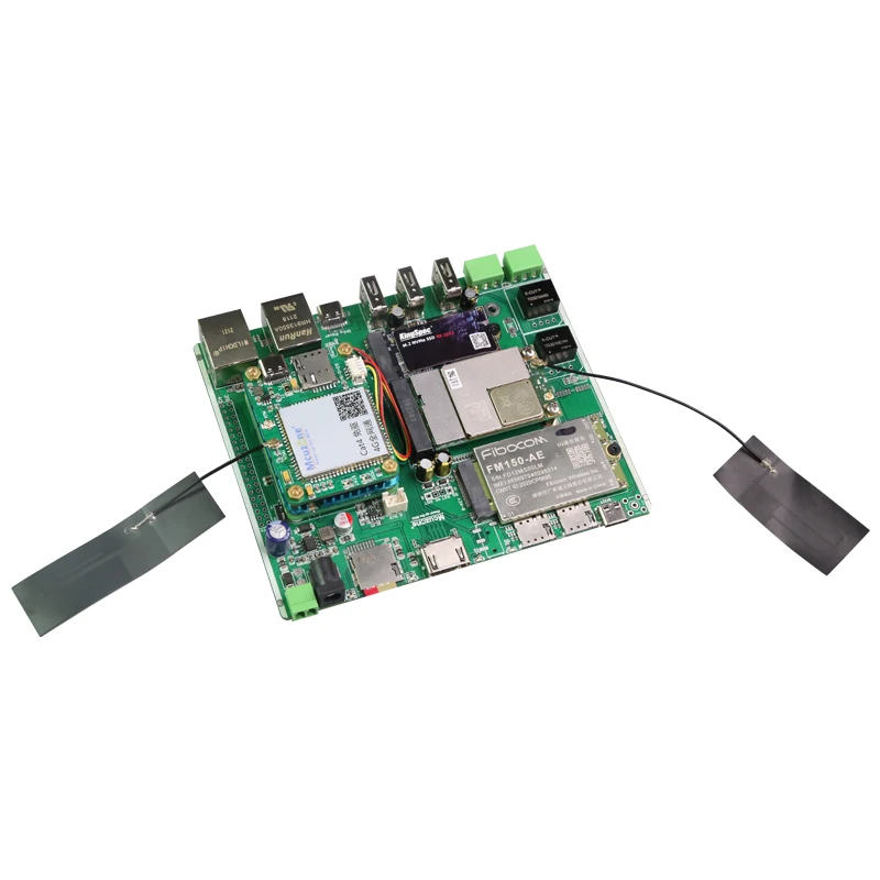 Плата расширения Raspberry Pi CM4_TBOX 5G 4G LTE NVME SSD PCIE M.2 ...