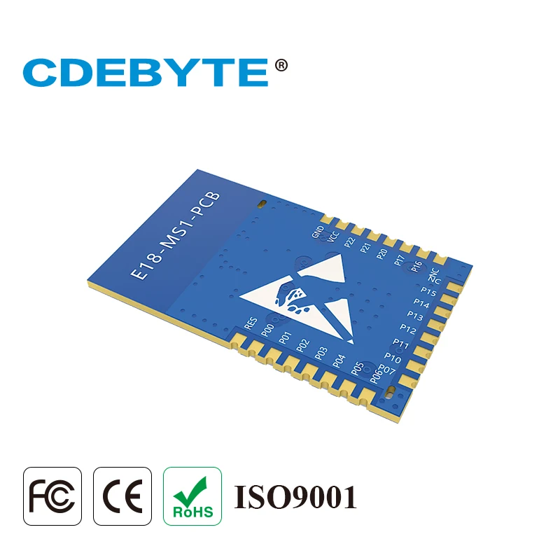 Ebyte E18-MS1-PCB CC2530 ZigBee, Модуль 8051 MCU 2,4 ГГц, вход-выход, интеллектуальный сетевой ...