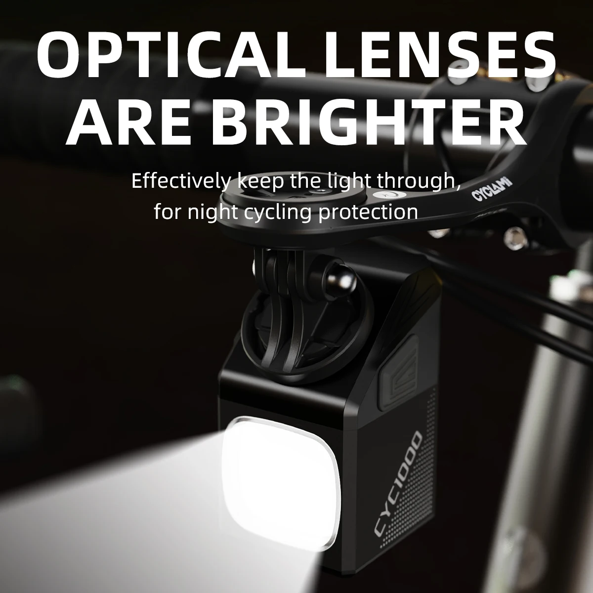 CYCLAMI CYC 1000 люмен GoPro Подвесной велосипедный головной фонарь Ультра яркий беспроводной ...