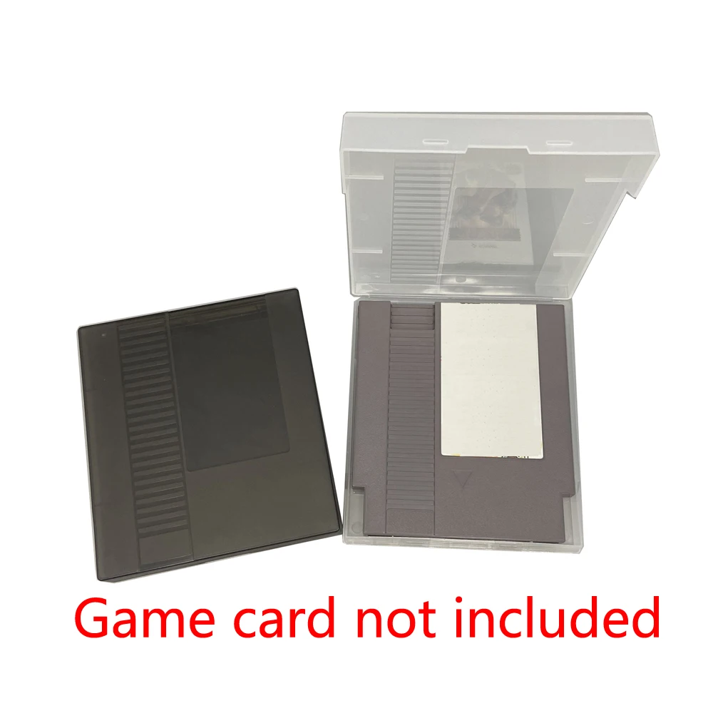 10pcs Clear Plastic cover for NES Game Cartridge card Cover Plastic ...