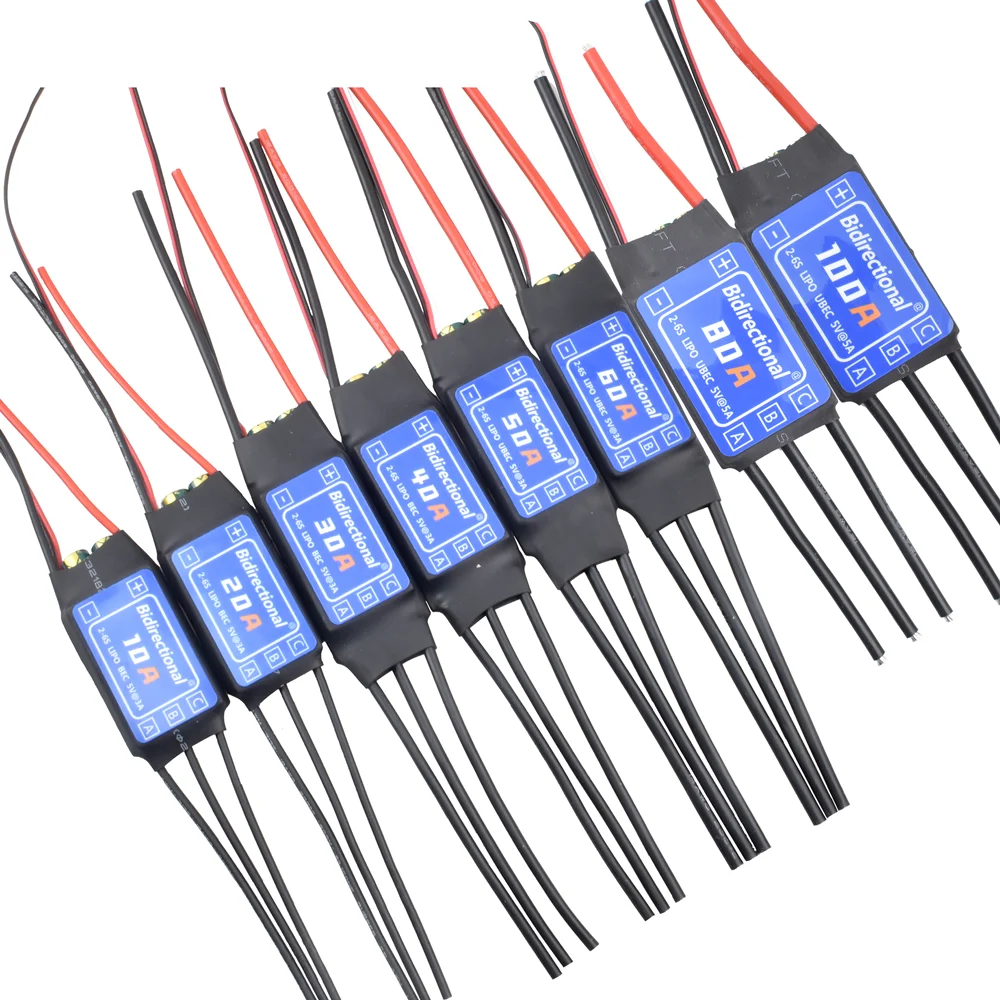 KINGMODEL Двунаправленный бесщеточный ESC 10A-100A для RC лодки ...