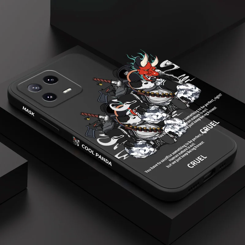 Чехол для телефона «Демон Панда» для Xiaomi Mi 14 14T 13 13T 12 12X 12T 12S 11 11T 10 10T 9 9T ...